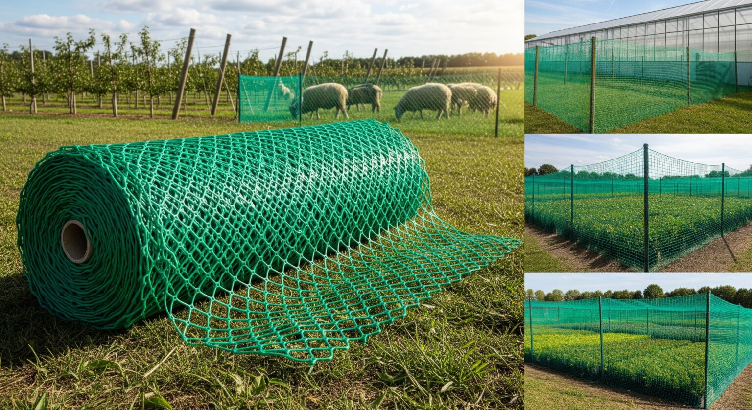 Extruded Polymer Mesh Fencing Nets – BIS Certification