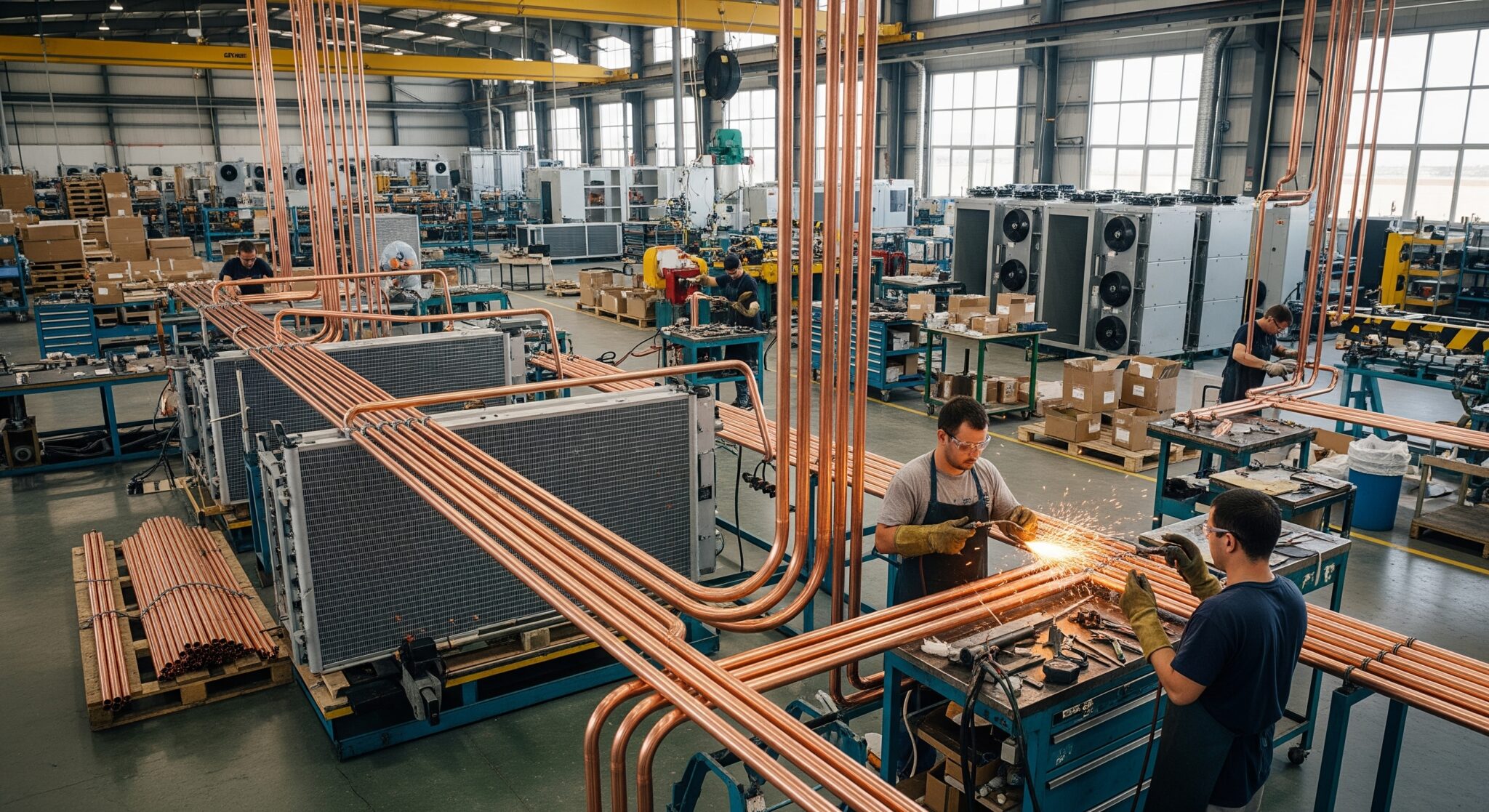 Wrought Copper Tubes | Refrigeration & AC Applications